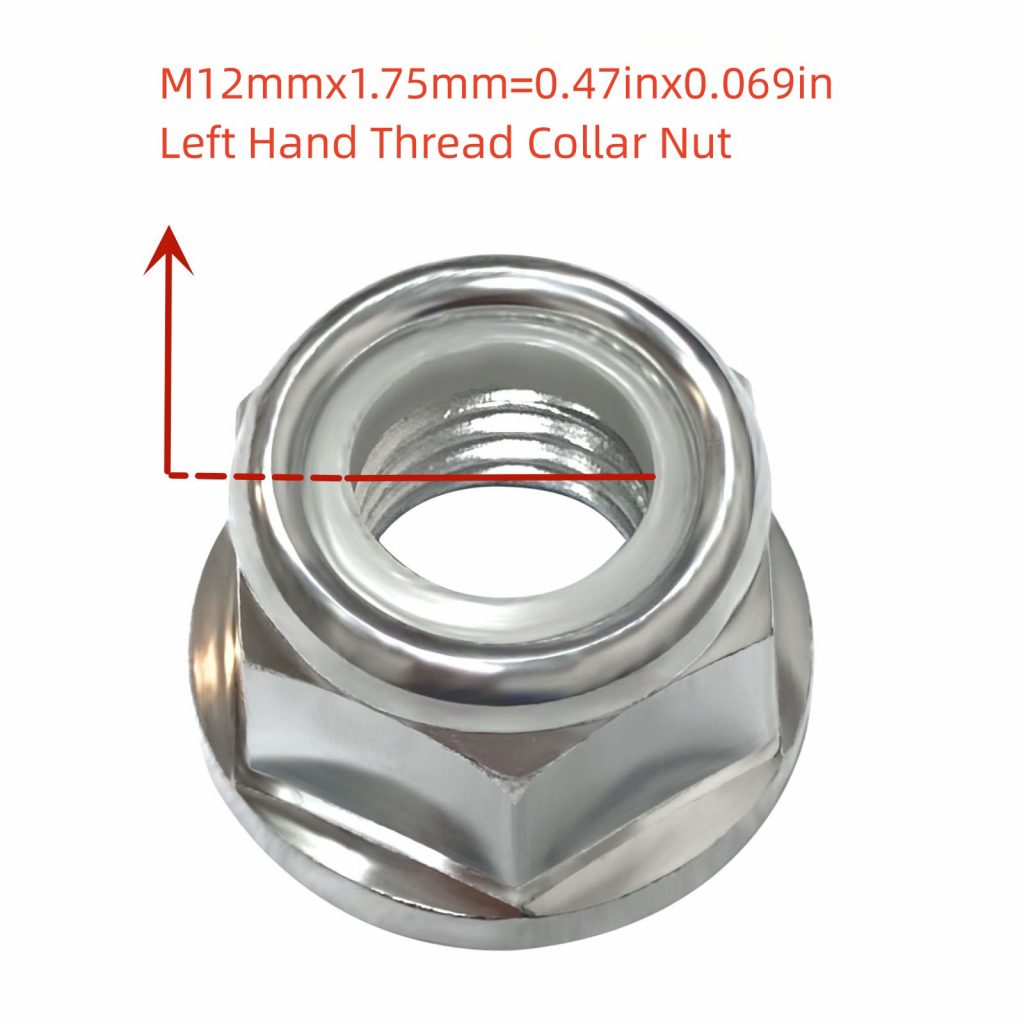 M12x1.75 Left Hand Thread Collar Nut – yutacorex